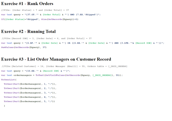 Advanced Training - Formula Queries | Quickbase