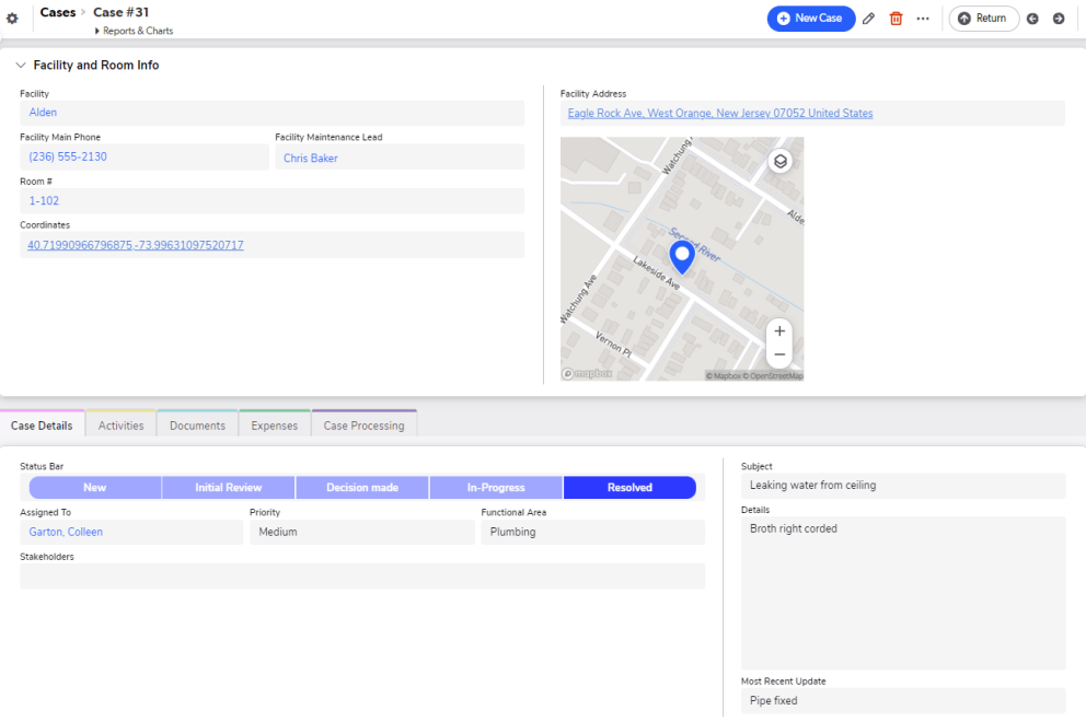Case Management Operations | Quickbase